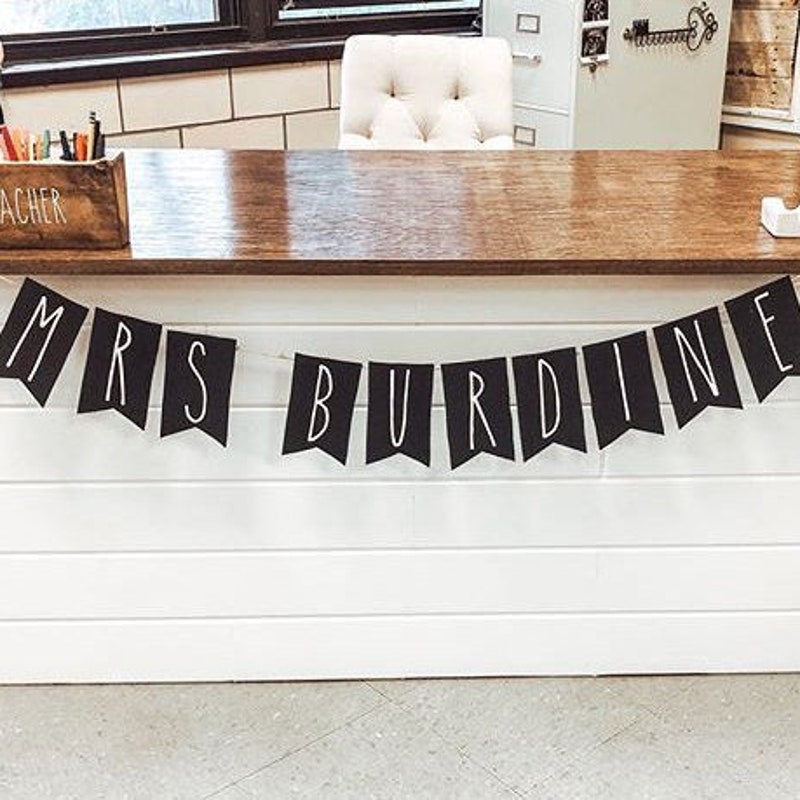 Teacher Banner - Etsy