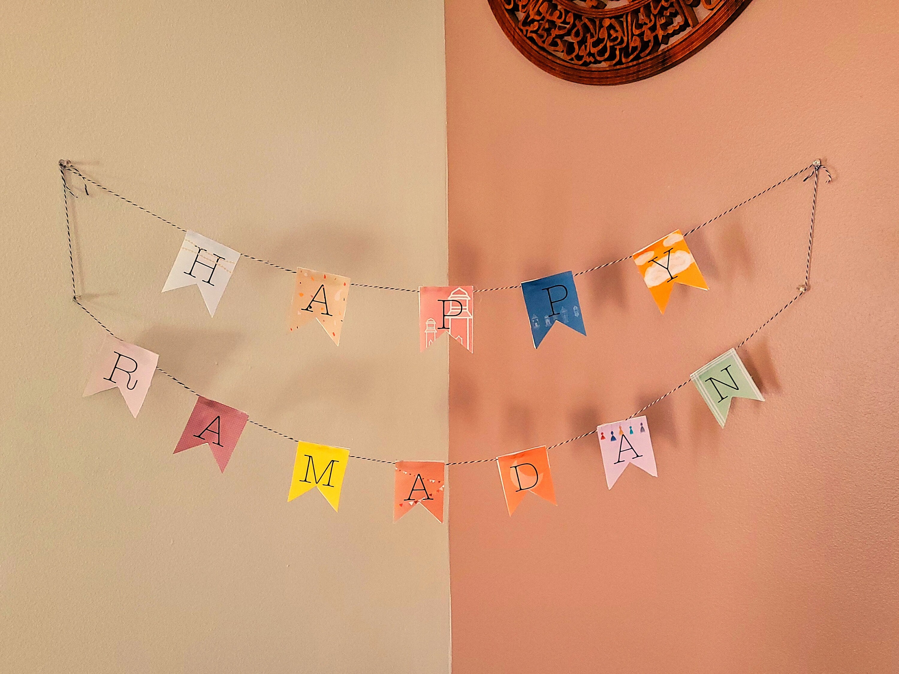 Ramadan DIY Printable Banner - Decoration - Happy Ramadan - Fun and ...