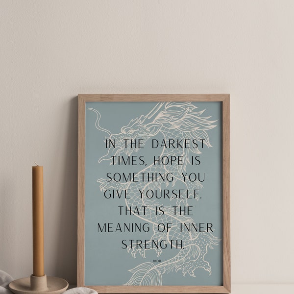 AVATAR THE LAST AIRBENDER POSTER - Etsy