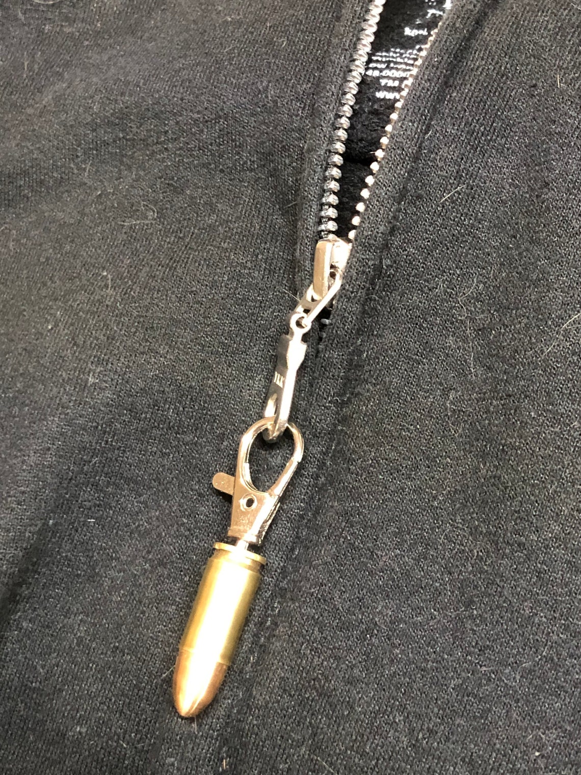 Unique Pair of Real 9mm Bullet Zipper Pull Charm or Keychain - Etsy