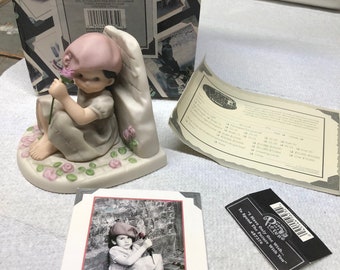 Kim Anderson Little Boy Clown Figure 1999 Lamb Vintage Collectible ...