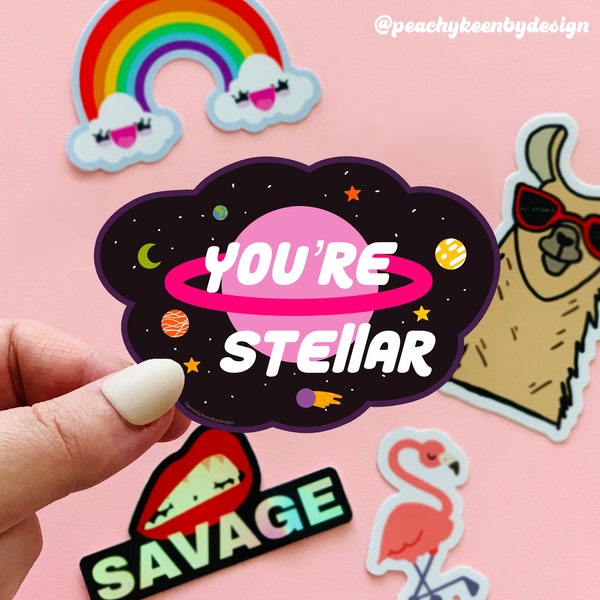 Stellar Sticker - Etsy