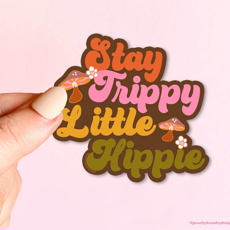 Trippy Sticker - Etsy