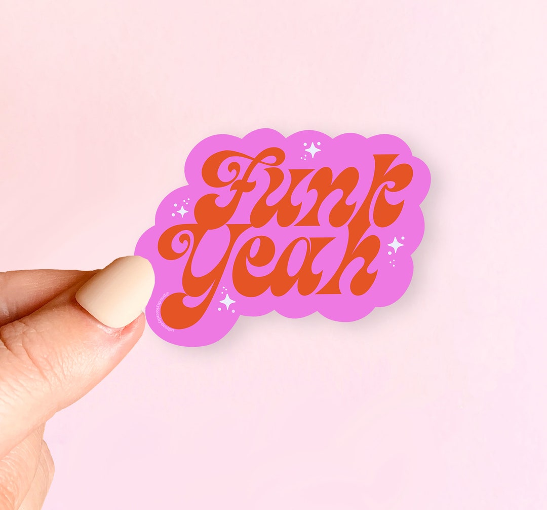 STICKER Funk Yeah! | Die-cut Window, Skateboard, Car, Laptop Vinyl ...