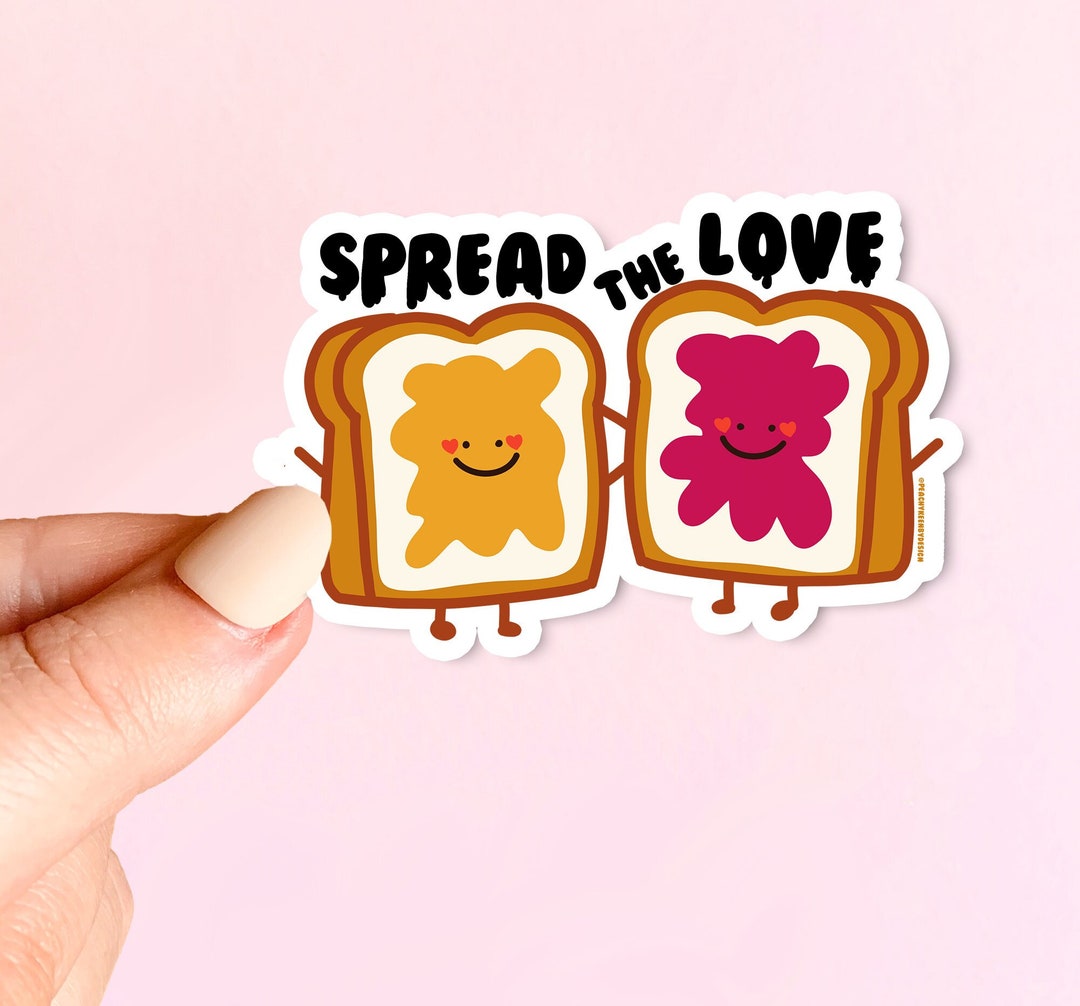 STICKER Spread the Love | Die-cut Window, Skateboard, Car, Laptop Vinyl ...