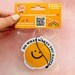 Air Freshener: Smiley Face Do What Makes You Happy Car Air Freshener ...