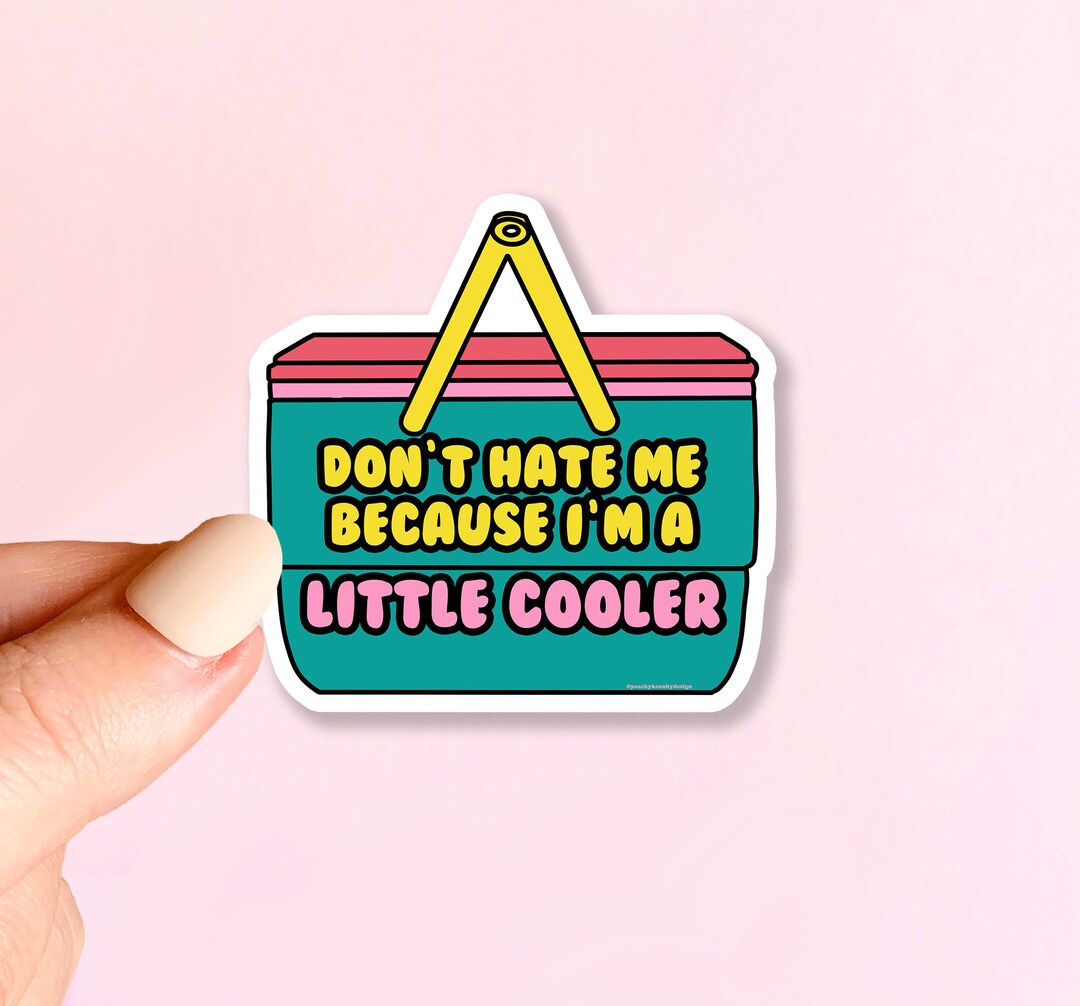 STICKER Little Cooler | Die-cut Window, Skateboard, Car, Laptop Vinyl ...