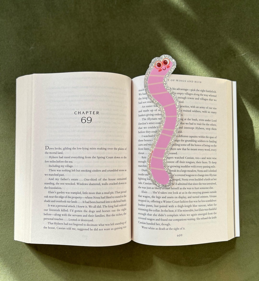 Book Worm Bookmark! | Cute Bookmark | Gift for Book Lover | Book Club ...