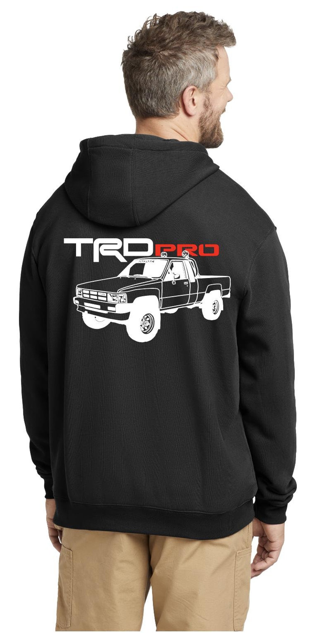 Toyota TRD Pro Mens Carharrt Hoodie - Etsy