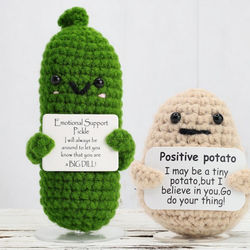 Emotional Support Pickle - Etsy
