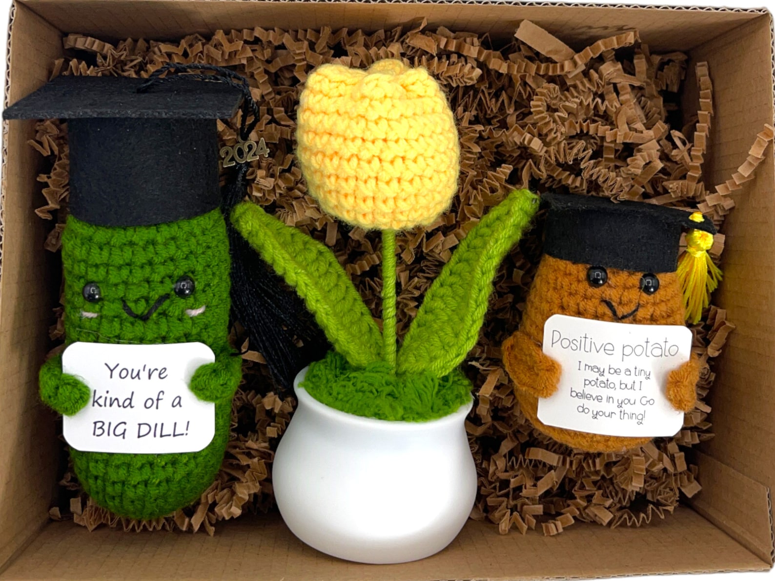 Graduation Gift Positive Potato, Emotional Support Pickle, High School ...