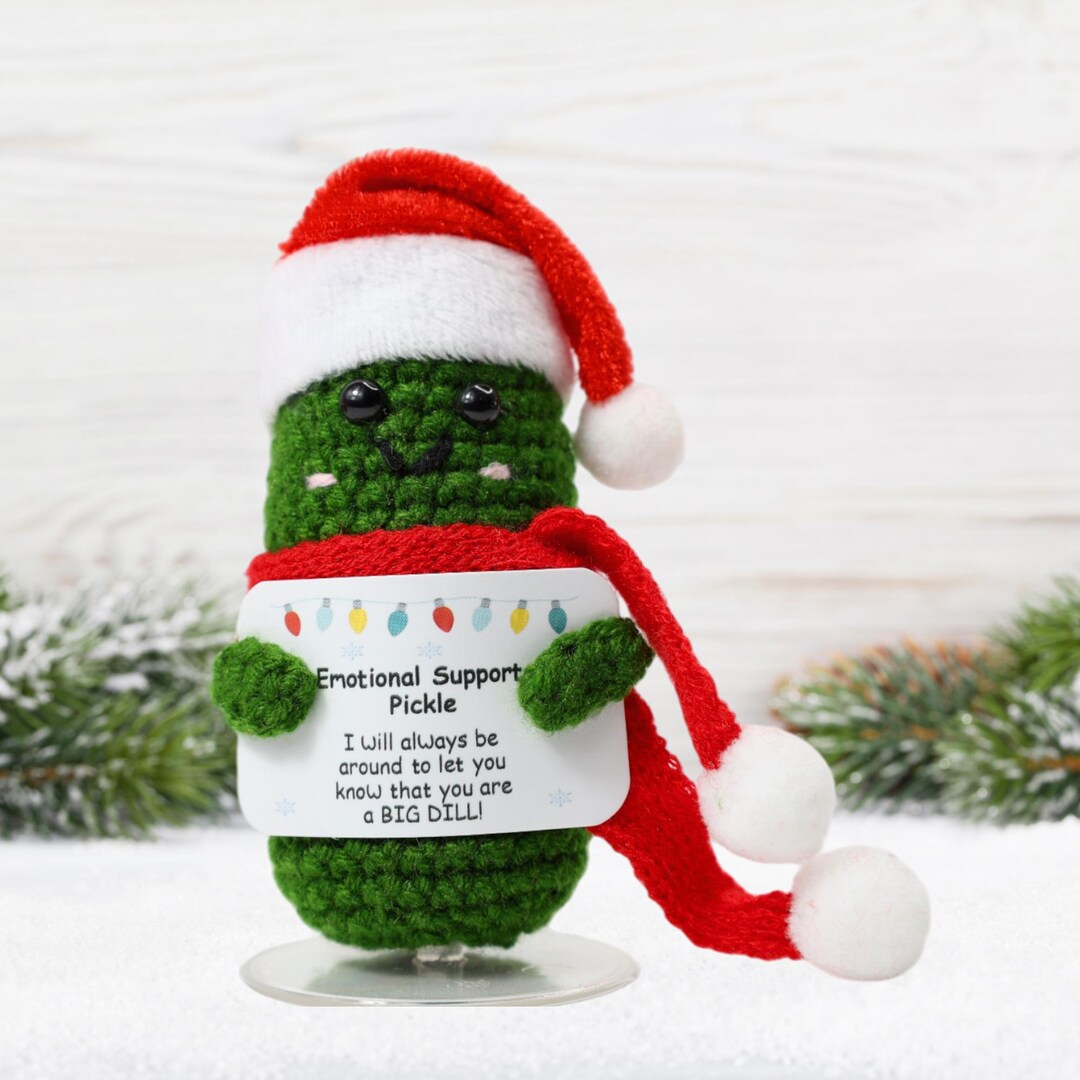 Urlaub emotionale Unterstützung Gurke, Weihnachten positive Kartoffel ...