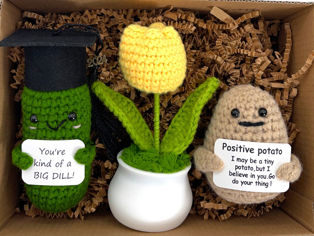 Graduation Gift Positive Potato, Emotional Support Pickle, High School ...