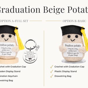 2026 Graduation Pickle With Stand, Positive Potato Keepsake, High ...