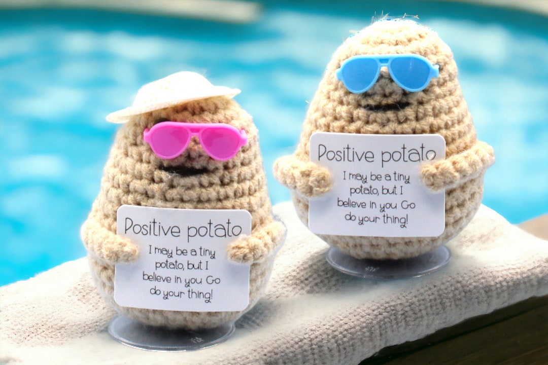 Beach Positive Potato. Encouraging Supportive Gifts. Mothers Day, Co ...