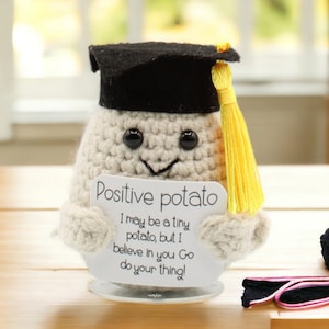 Graduation Gift Positive Potato, Emotional Support Pickle, High School ...