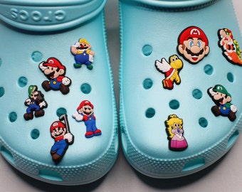 Super Mario Bros Croc Charms - Etsy