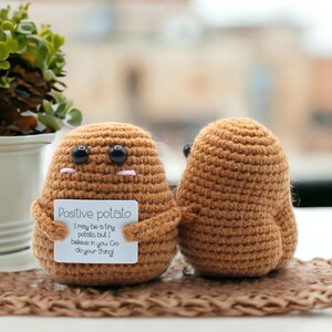 Encouraging Big Butt Positive Potato .supportive Gift. Handmade ...