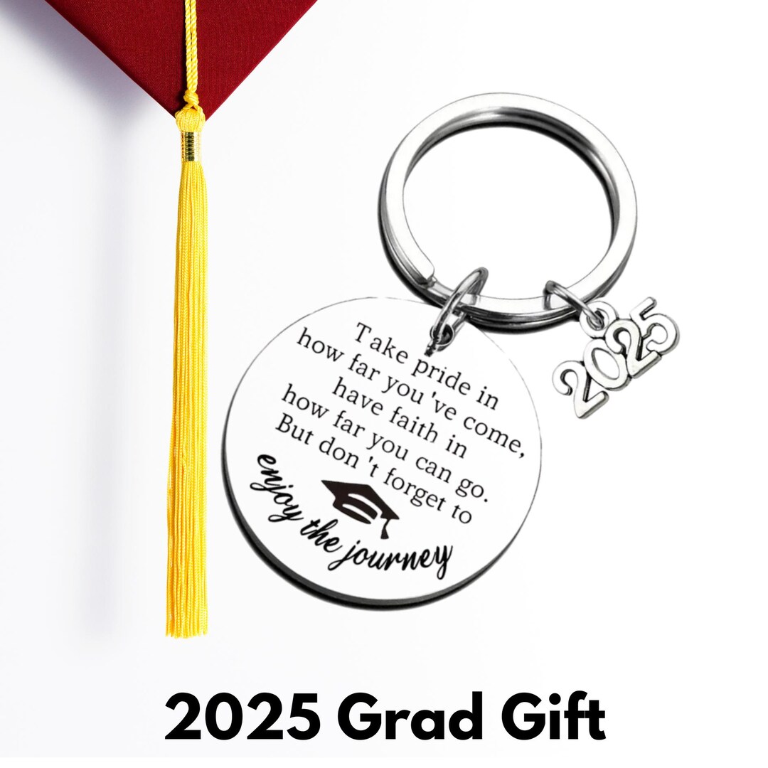 Graduation Gift, 2026 Keychain for Grads. High School, College, PHD ...