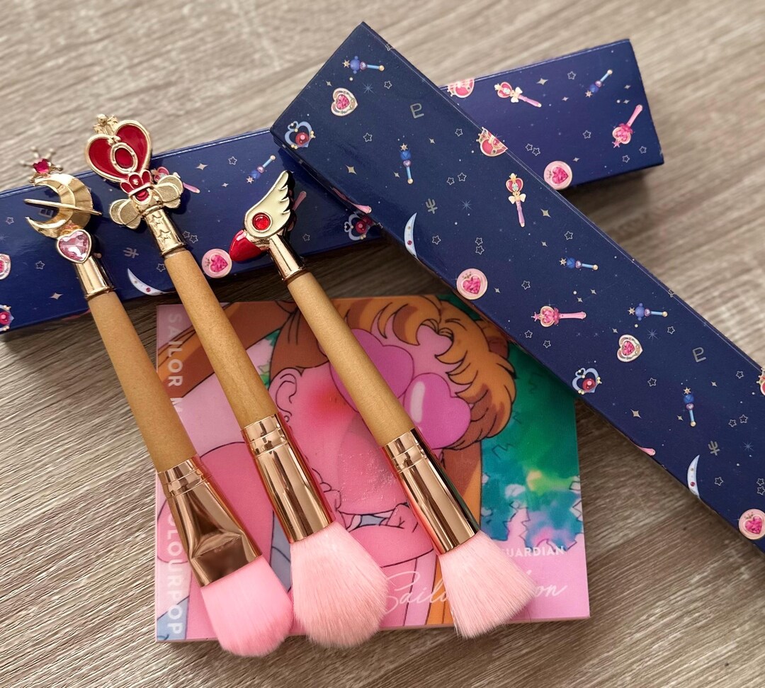 BOGO Anime Makeup Brushes, Guardian Anime, Kawaii Makeup Brushes, Cute ...
