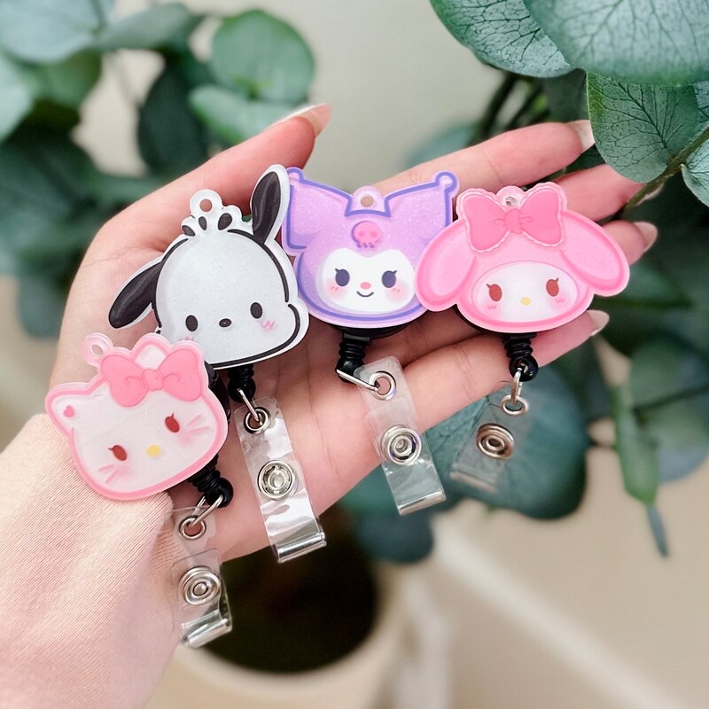 Hello Kittys Badge Holder - Etsy