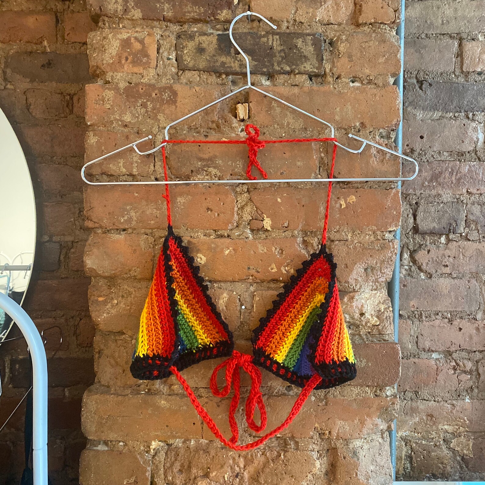 Taste the Rainbow Bikini Pride Bra Top - Etsy