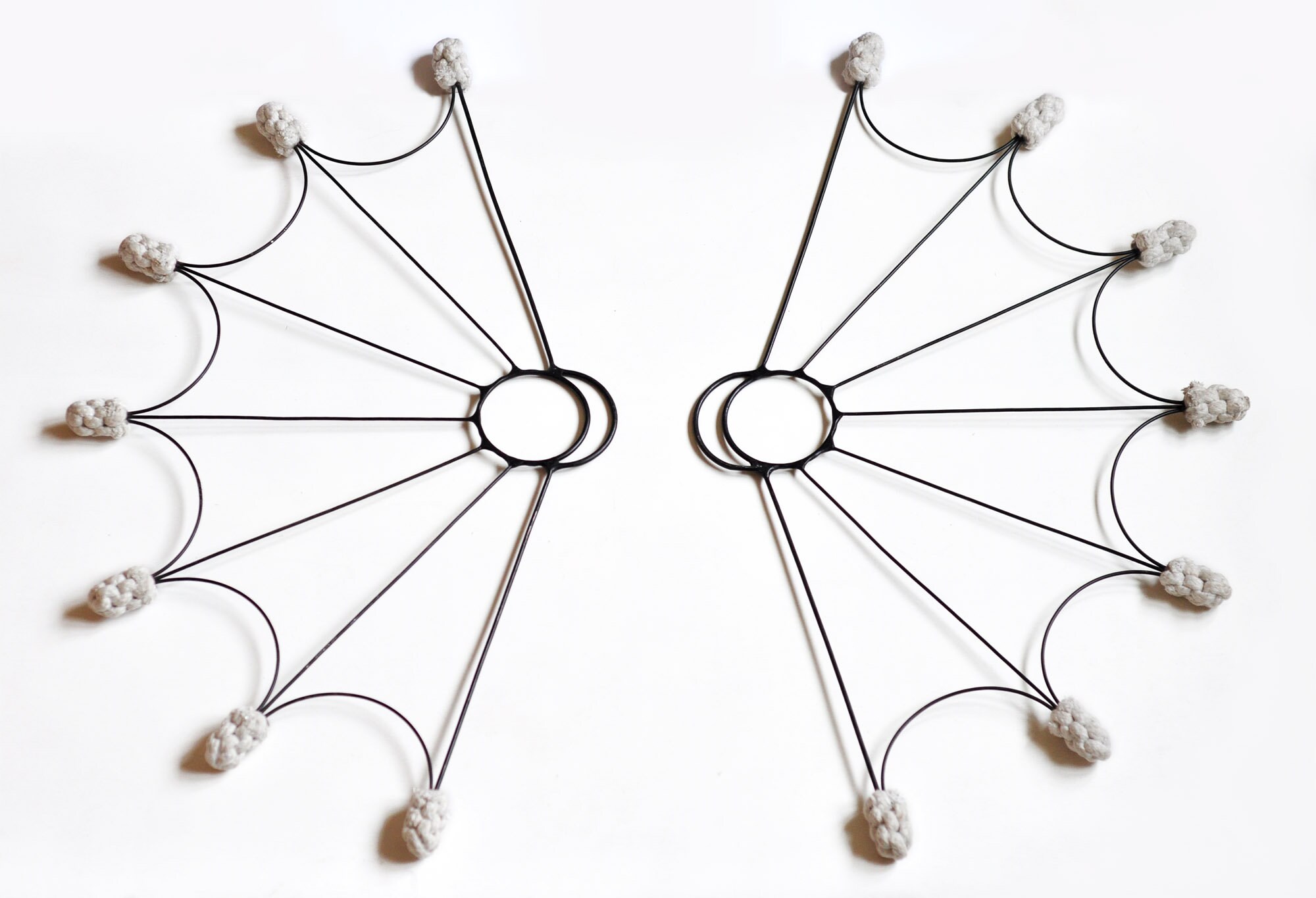 Fire Fans 7 Ceramic Wick Spinning Props Belly Dance Fans | Etsy