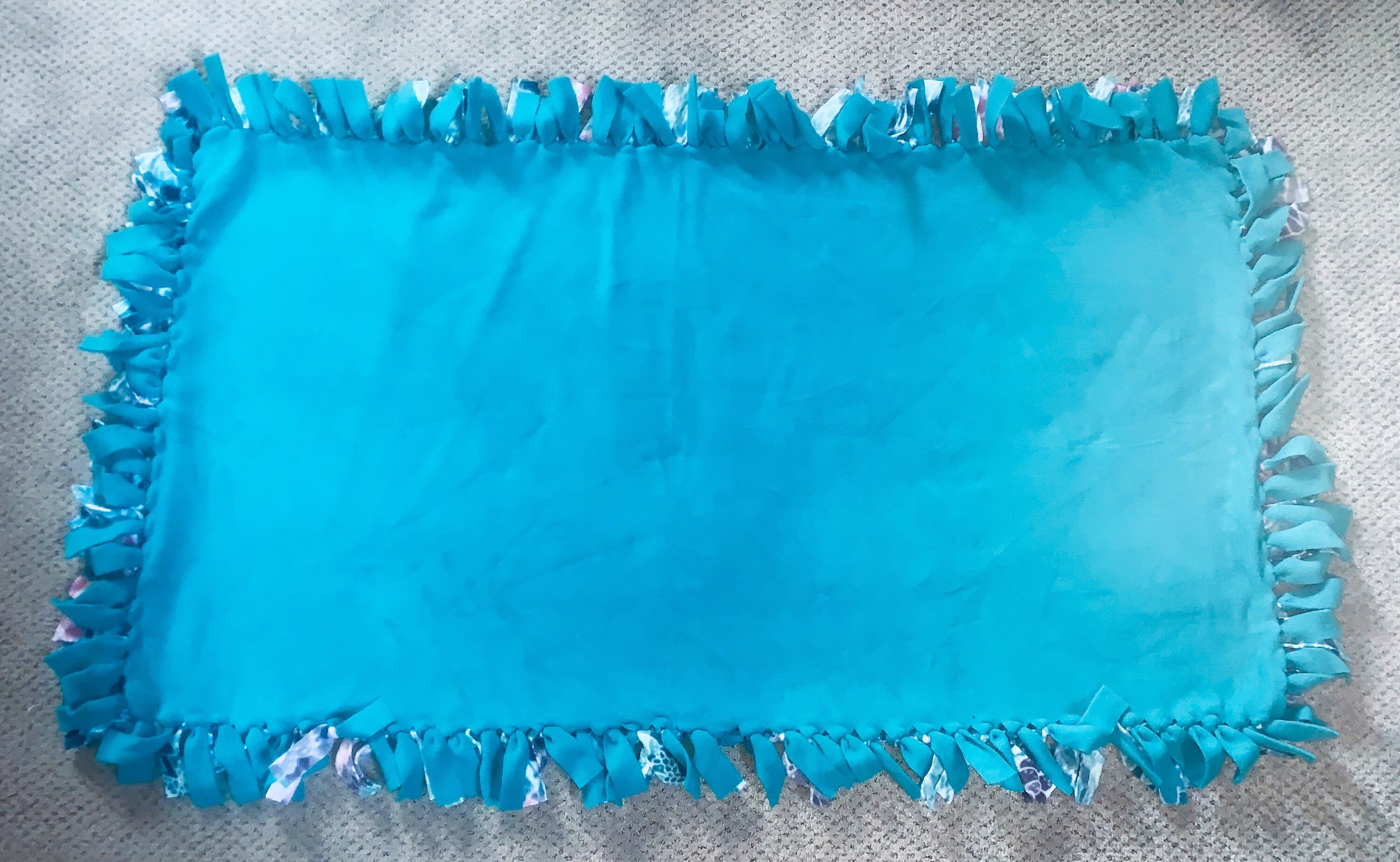 Floral Print Throw Blanket, Floral Print Fleece Blanket, Tropical ...