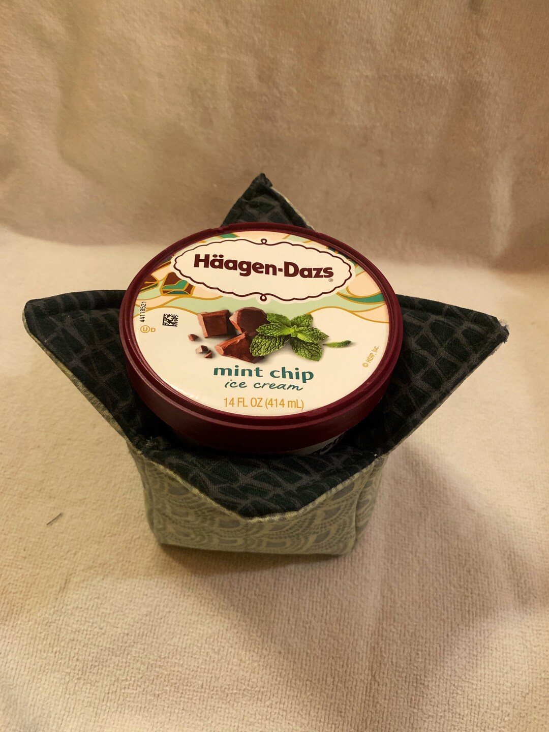 Ice Cream Cozy, Ice Cream Bowl Cozy, Dessert Container, Ice Cream Pint ...