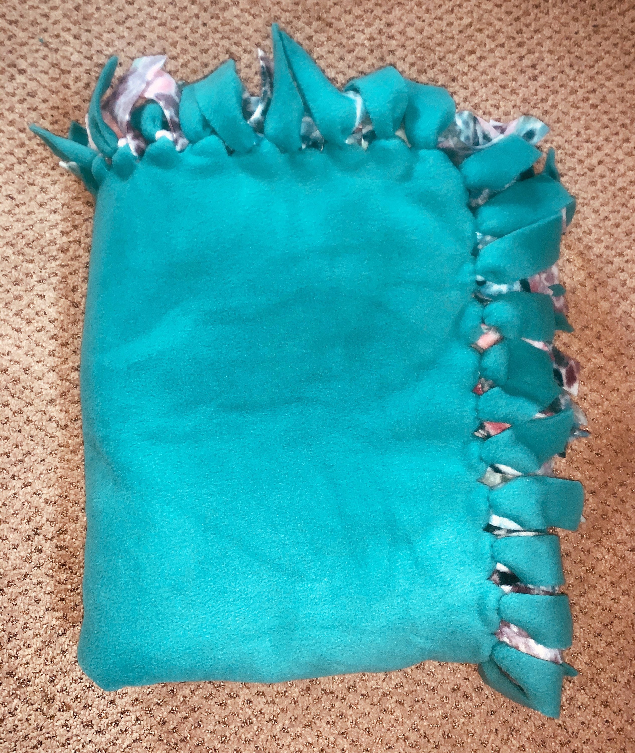 Floral Print Throw Blanket, Floral Print Fleece Blanket, Tropical ...