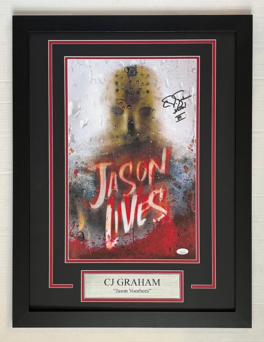 CJ Graham Autograph Signed Friday the 13th Part VI 11x17 Movie Poster ...
