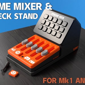 PC Audio Mixer and Stream Deck Stand | Streamdeck | Deej | Elgato ...