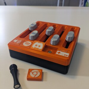 Custom PC Volume Mixer MK2: USB Midi Controller With Magnetic Tiles ...