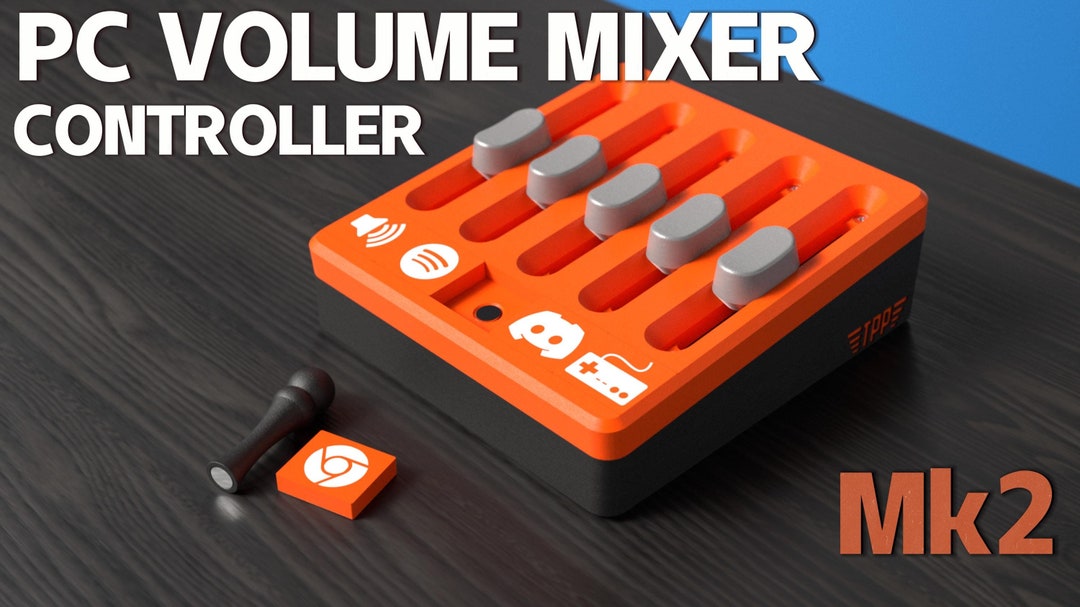 Custom PC Volume Mixer MK2: USB Midi Controller With Magnetic Tiles ...