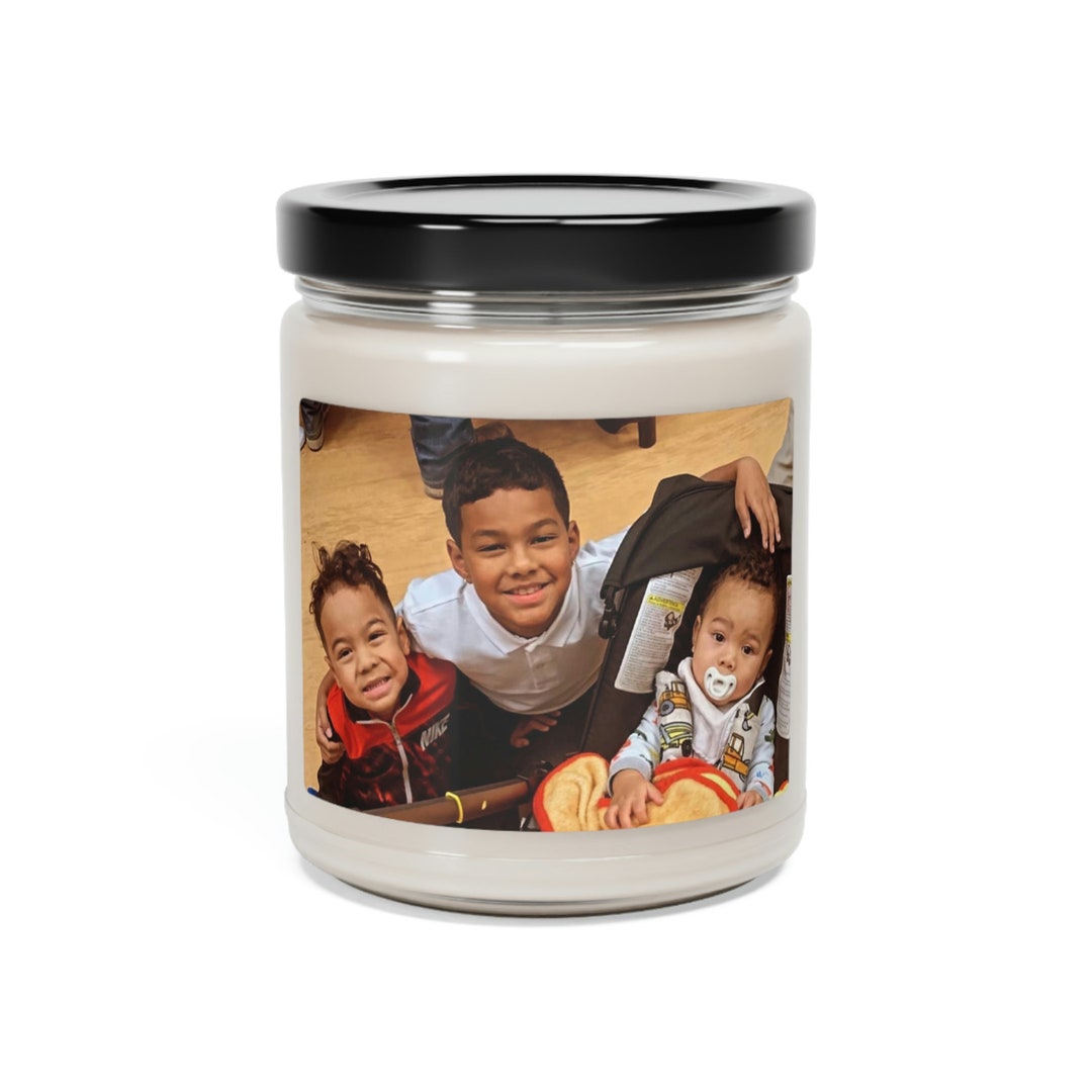 Custom Photo Candle Personalized Photo Candle Picture Candle Valentines ...