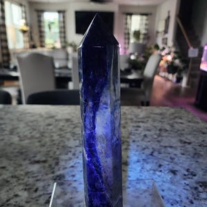 Beautiful Large Blue Sodalite Tower / Sodalite /chakra Stones /crystals ...