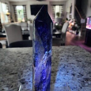 Beautiful Large Blue Sodalite Tower / Sodalite /chakra Stones /crystals ...