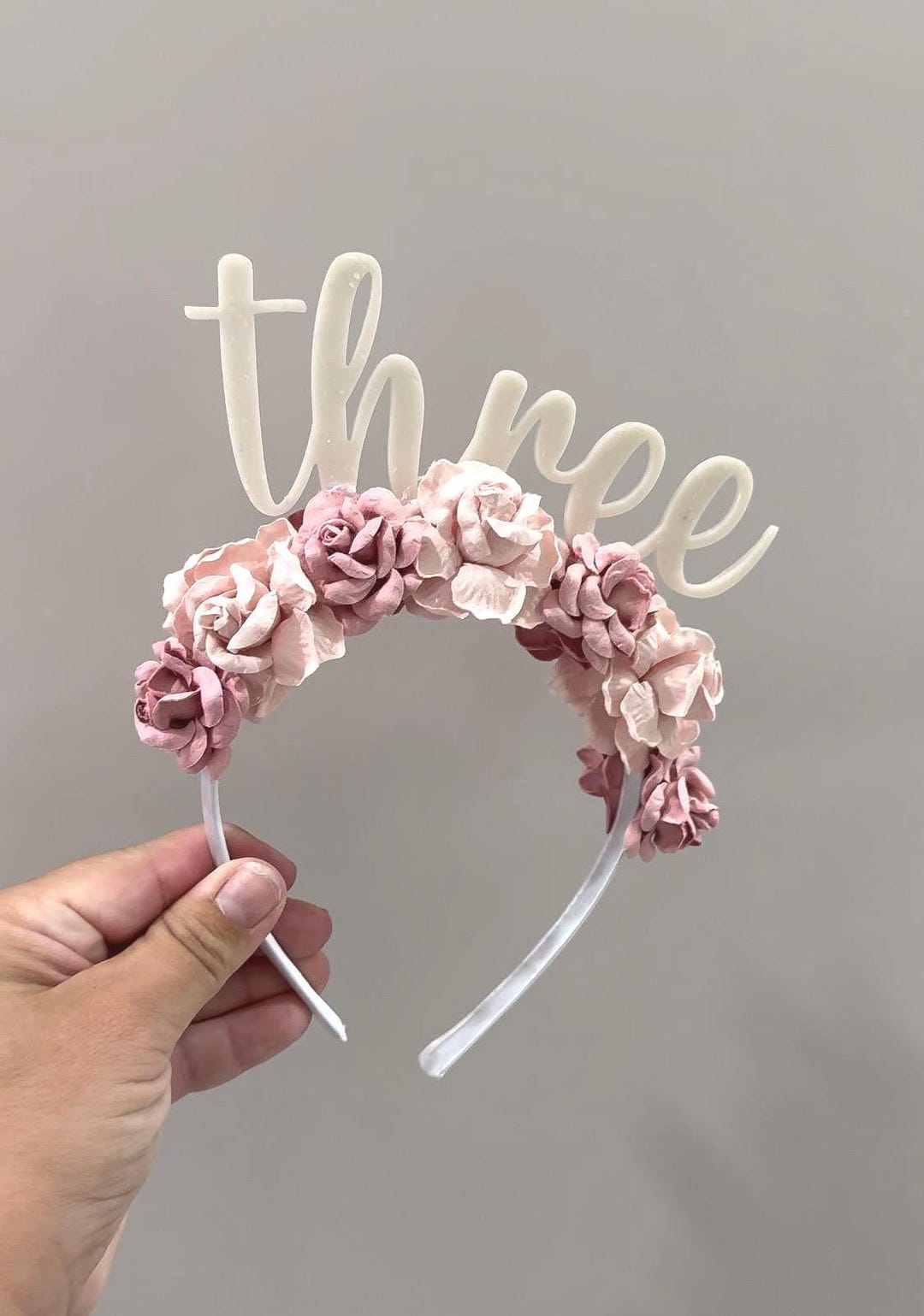 CUSTOM BIRTHDAY HEADBAND, Birthday Headband, Cake Smash Headband ...