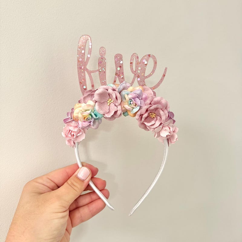 1st Birthday Headband - Etsy