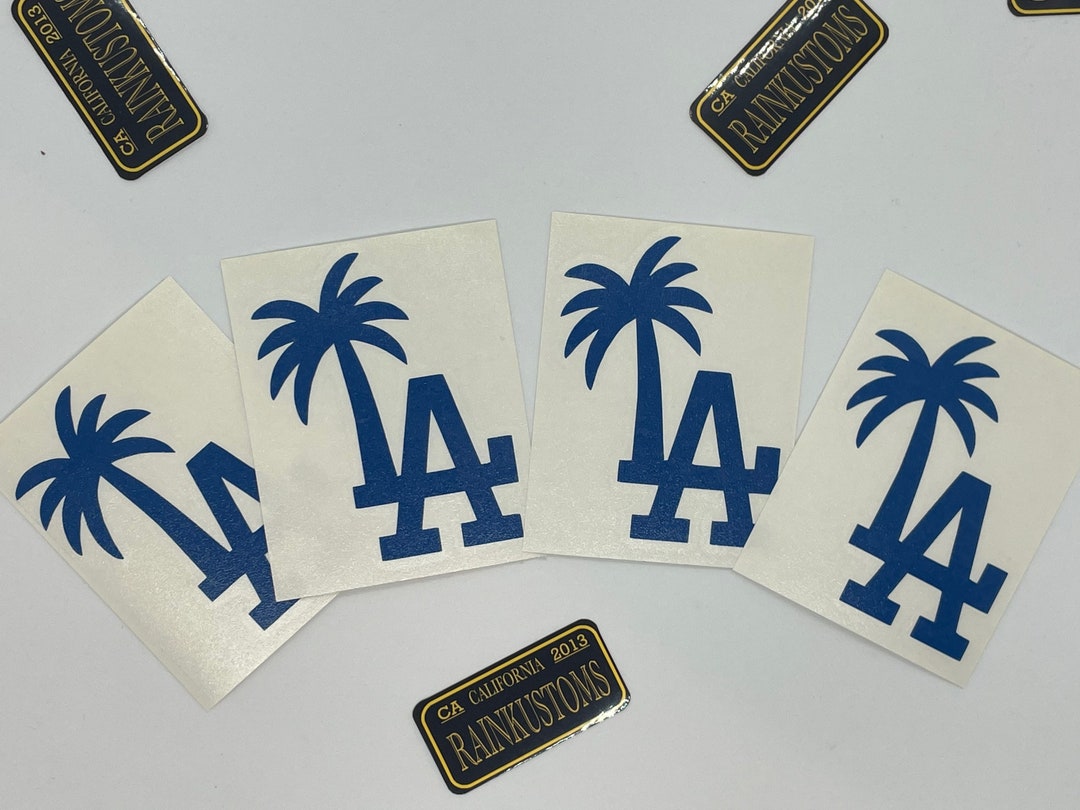 LA Dodgers Vinyl Decal Car Window, Mirror, Bumper, Laptop, Yeti ...
