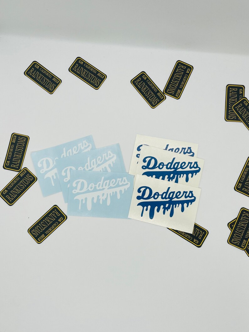 LA Dodgers Vinyl Decal Car Window Mirror Bumper Laptop - Etsy