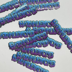 Name Graffiti Custom Stickers,decal, Art, Vinyl, U.S.A, Name, Trucks ...