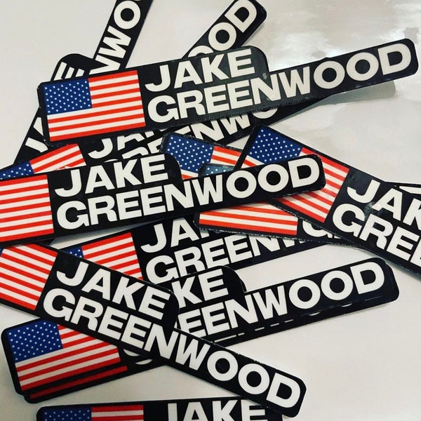 Last Name Decal - Etsy