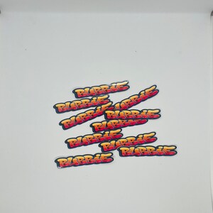 Name Graffiti Custom Stickers,decal, Art, Vinyl, U.S.A, Name, Trucks ...