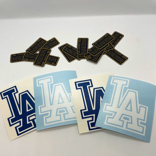 La Dodgers Decal - Etsy