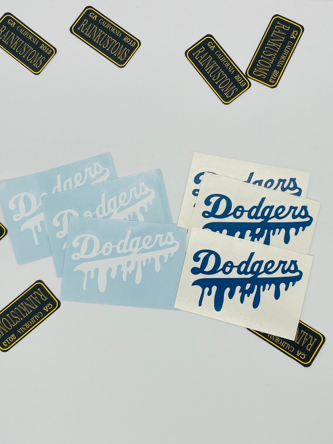 LA Dodgers Vinyl Decal Car Window, Mirror, Bumper, Laptop, Yeti ...