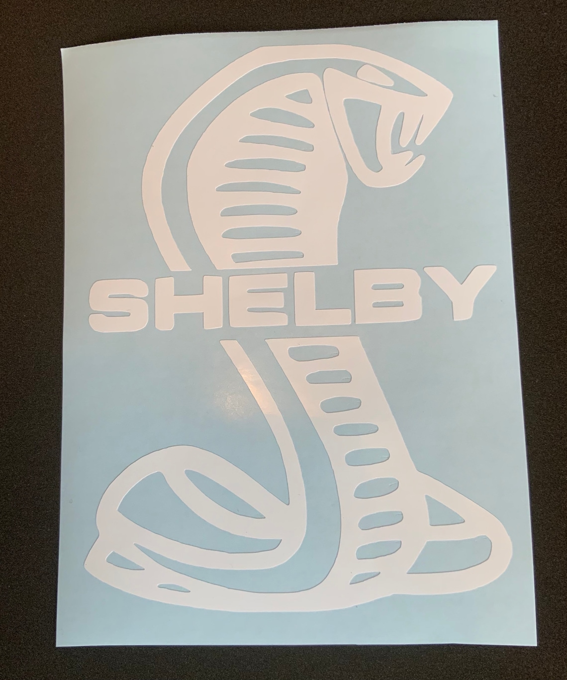 Shelby Cobra Decal Mustang car truck decal sticker wall | Etsy
