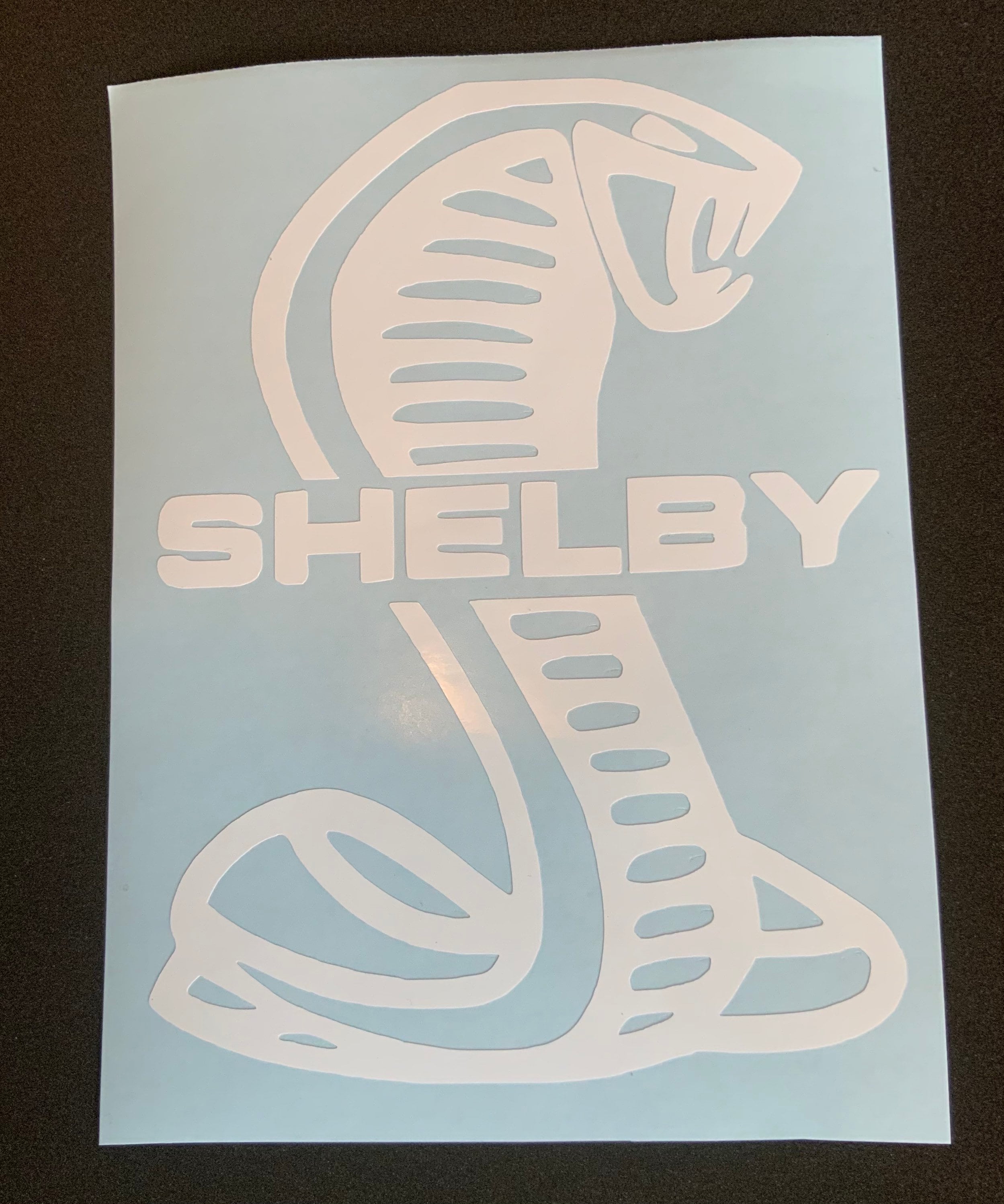 Mustang Shelby Cobra Decal, Car, Truck, Decal, Sticker, Wall, Toolbox ...