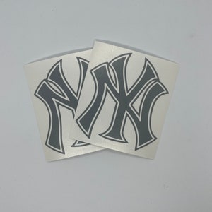 New York Yankees Vinyl Decal Car Window, Mirror, Bumper, Laptop, Yeti ...