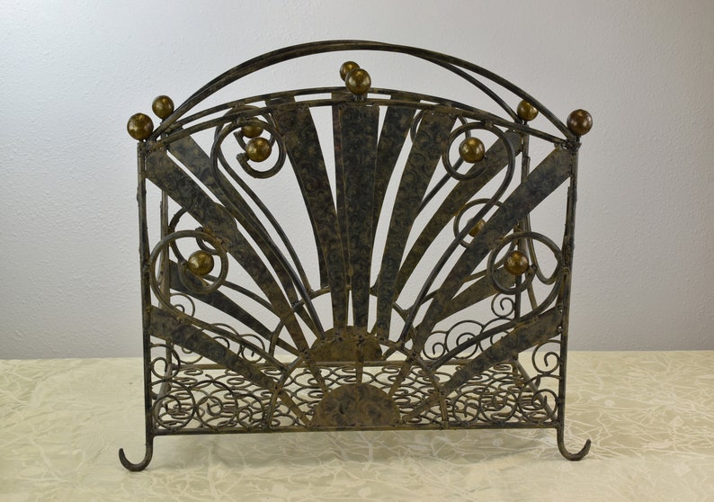 Hand Forged Indoor Wrought Iron Firewood Storage - Etsy